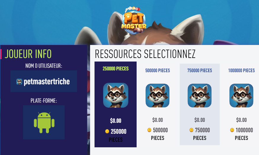 Pet Master Triche Astuce Illimite Pieces Gratuit